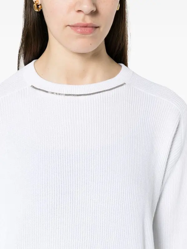 Brunello Cucinelli Monili-embellished Jumper