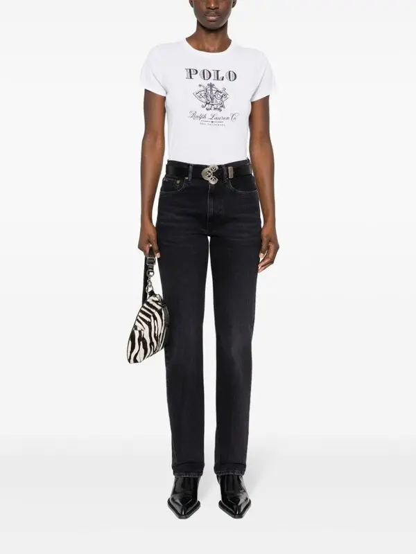 Polo Ralph Lauren Mid-rise Straight-leg Jeans