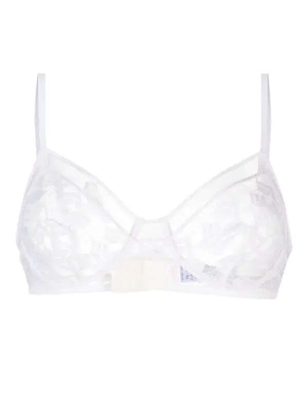 ERES Paradis Lace Full-cup Bra - White