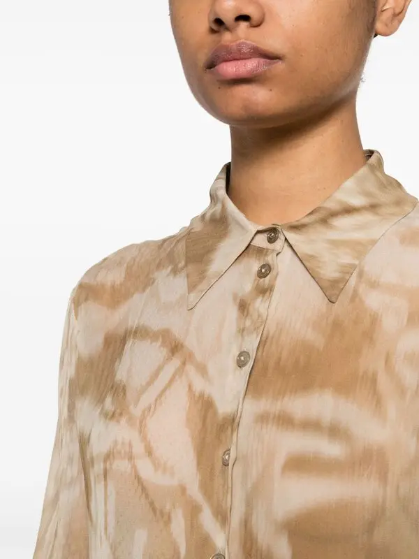 Blumarine Graphic Print Shirt