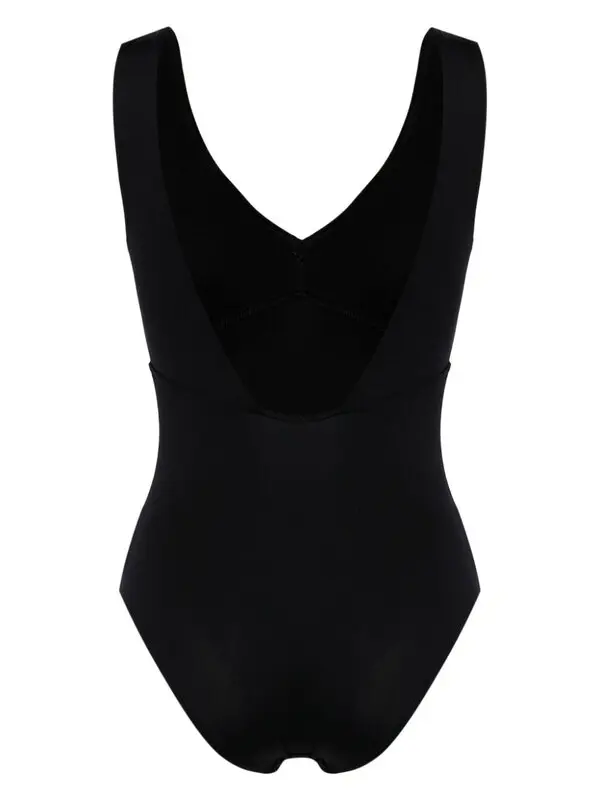 ERES V-neck Swimsuit - Black
