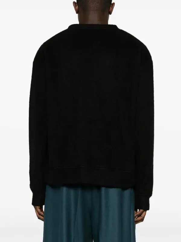 JIL SANDER Crew-neck Brushed Jumper