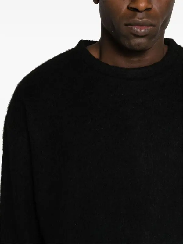 JIL SANDER Crew-neck Brushed Jumper