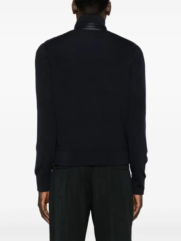 TOM FORD Quilted Padded Jacket - Blue