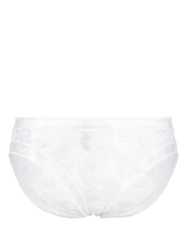 ERES Neige Lace Briefs - White