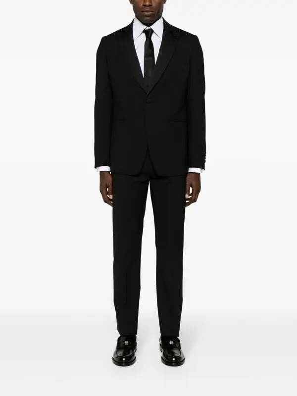 LARDINI Single-breasted Wool-blend Suit
