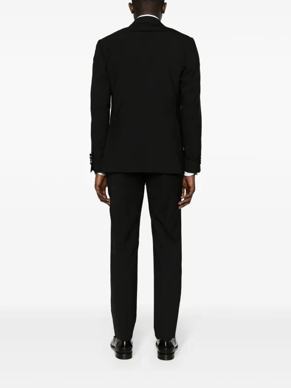 LARDINI Single-breasted Wool-blend Suit