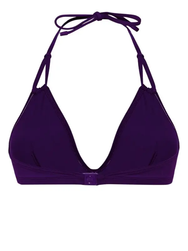 ERES Remix Full-cup Bikini Top - Purple