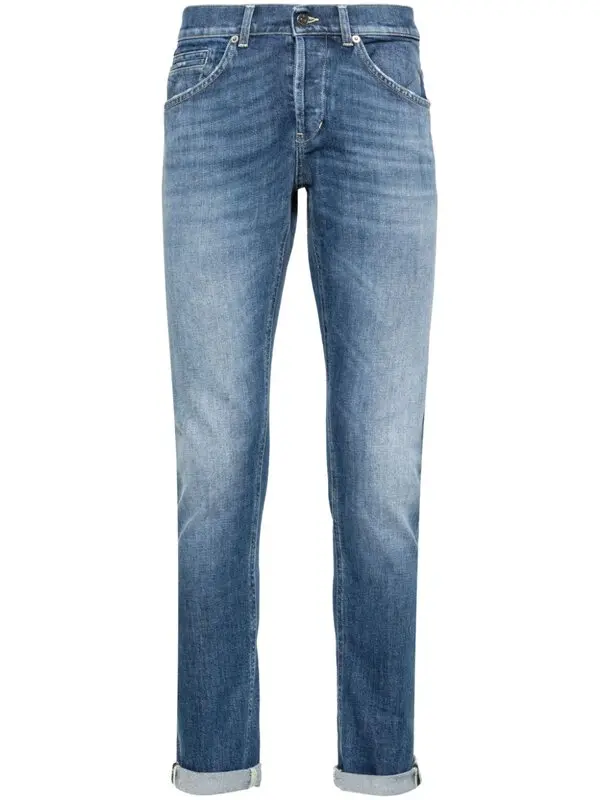 DONDUP George Mid-rise Tapered Jeans