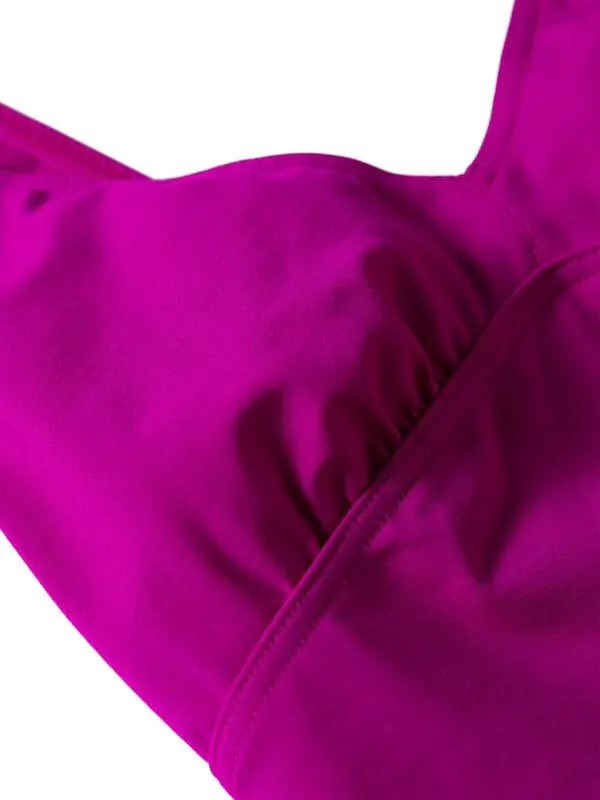 ERES Hold Up V-neck One Piece Swimsuit - Pink