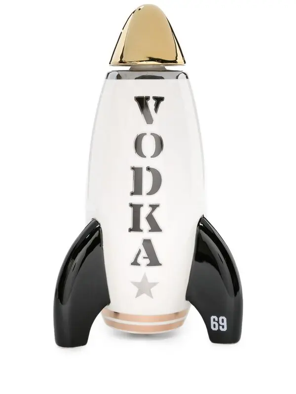Jonathan Adler Vodka Rocket Porcelain Decanter - White