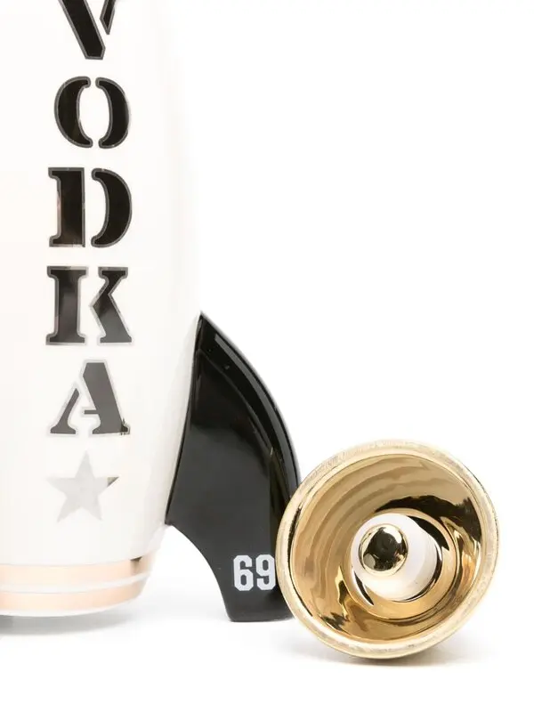 Jonathan Adler Vodka Rocket Porcelain Decanter