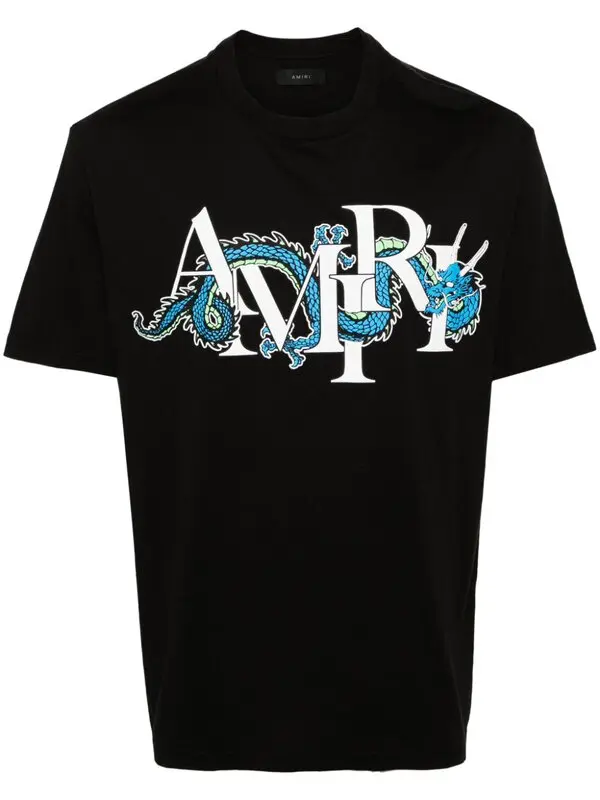 Amiri Dragon Cotton T-shirt