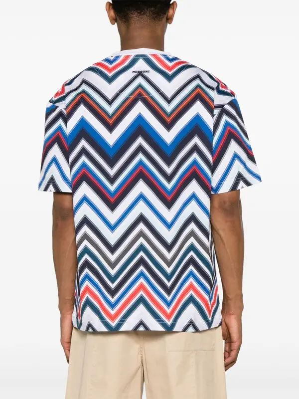 Missoni Zigzag-print Cotton T-shirt