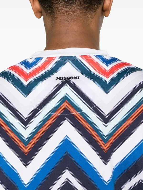 Missoni Zigzag-print Cotton T-shirt