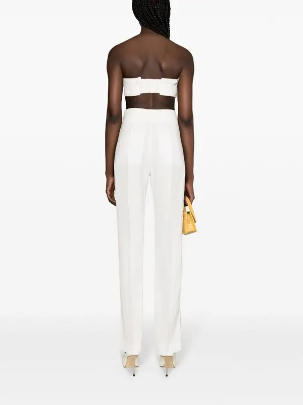 Jacquemus Le Pantalon Tibau Trousers - White