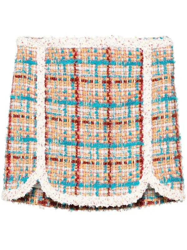 Dsquared2 Bouclé Miniskirt