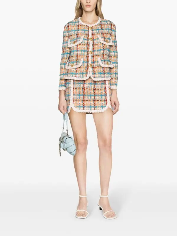 Dsquared2 Bouclé Miniskirt