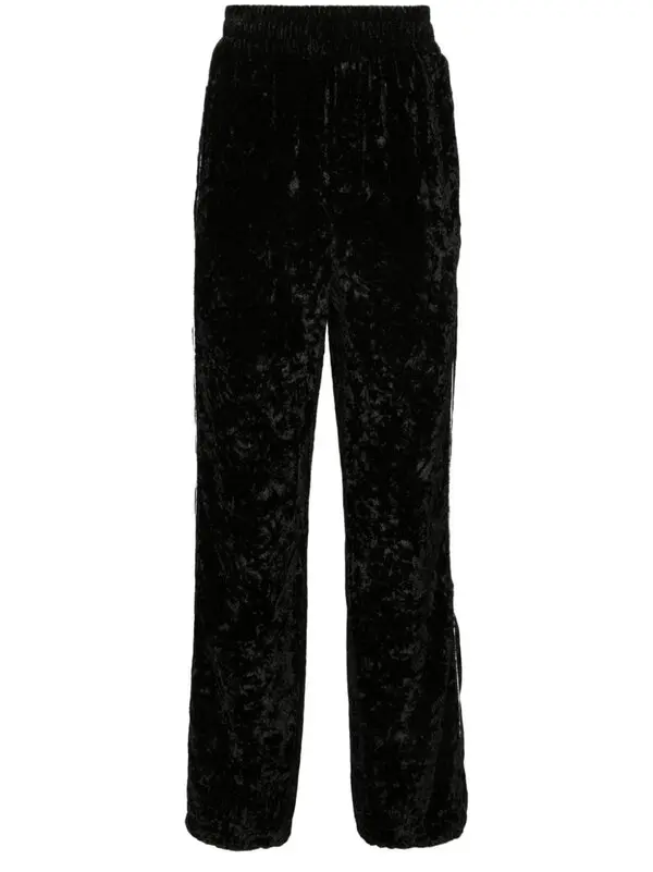 Amiri Crushed Velvet Track Pants