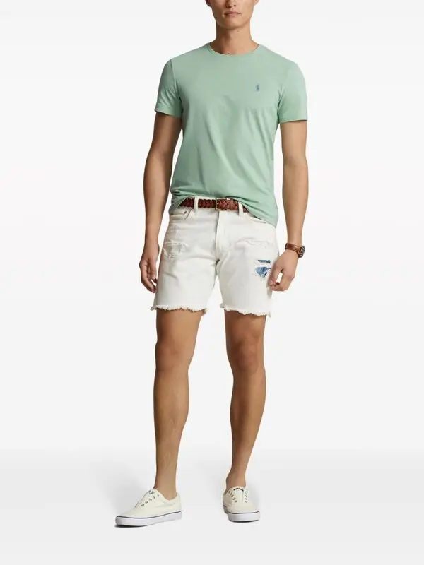 Polo Ralph Lauren Polo Pony-embroidered Cotton T-shirt - Green