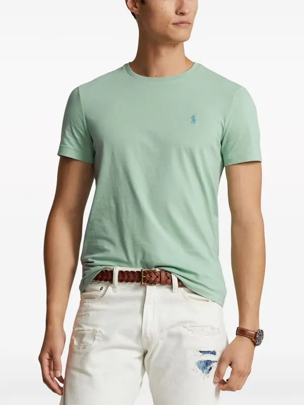 Polo Ralph Lauren Polo Pony-embroidered Cotton T-shirt - Green