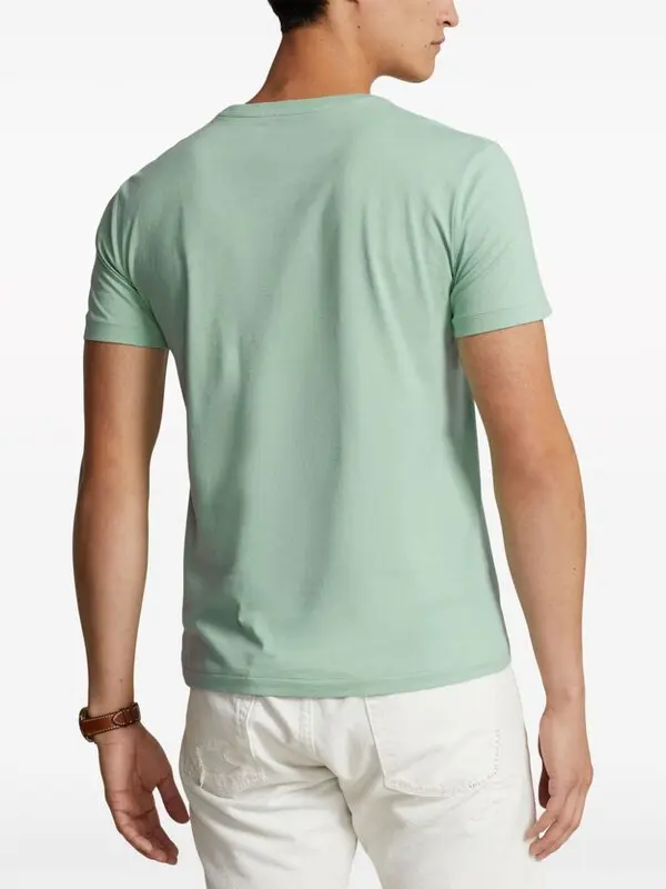 Polo Ralph Lauren Polo Pony-embroidered Cotton T-shirt - Green