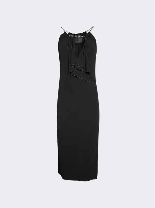 Givenchy Halter Midi Dress - Black