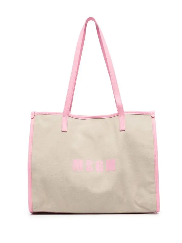 MSGM Logo-print Tote Bag