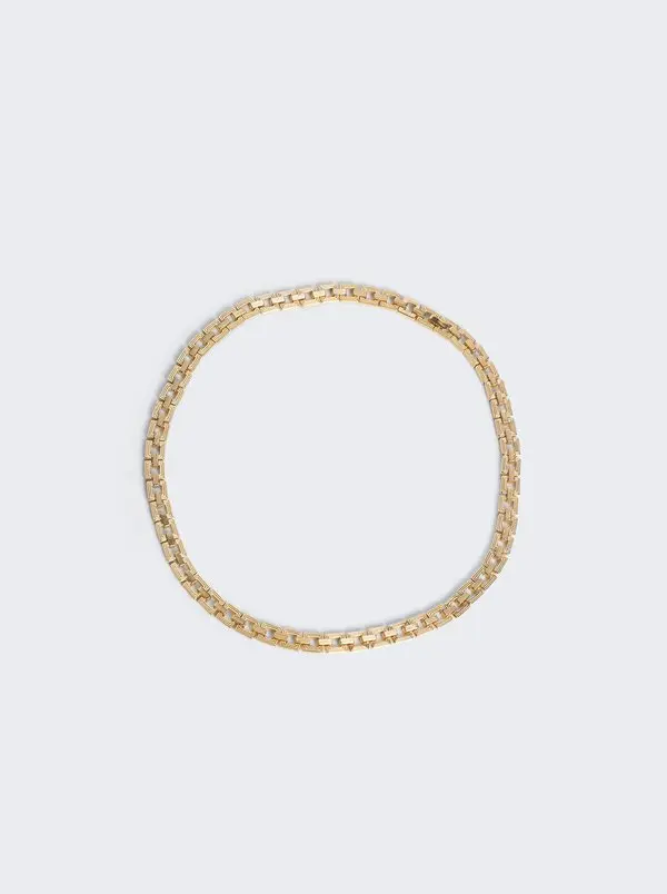 IVI Slim Aurelia Chain Choker - Yellow Gold