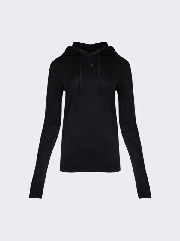 Givenchy Fitted Hoodie - Faded Black