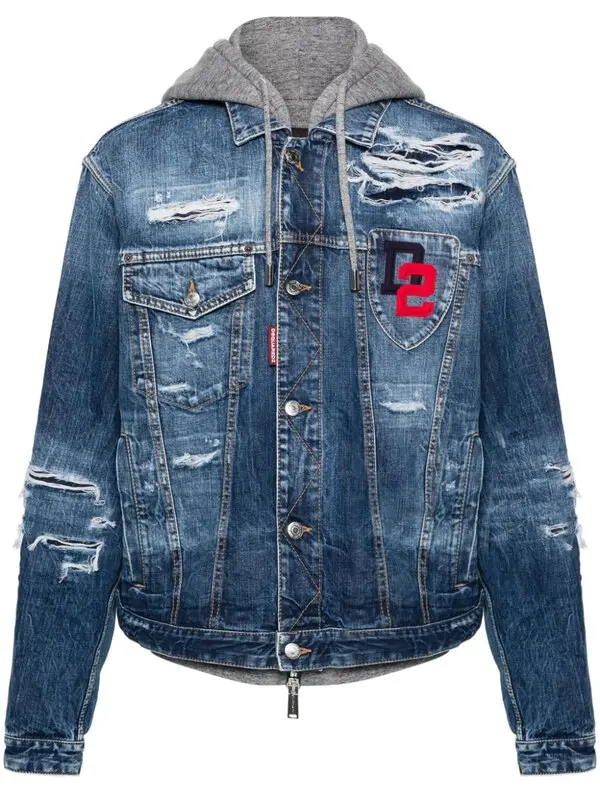 Dsquared2 Layered Denim Jacket