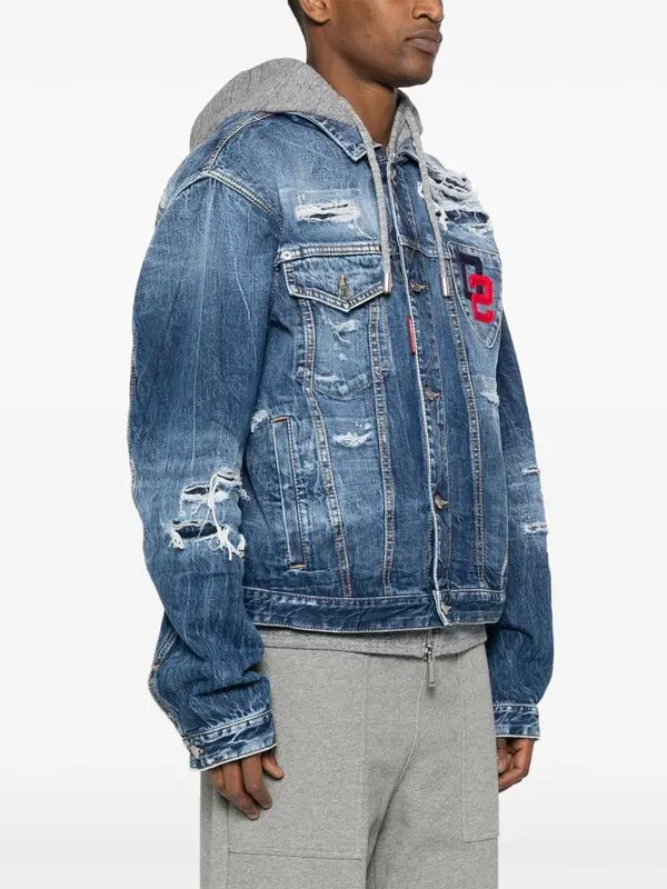 Dsquared2 Layered Denim Jacket