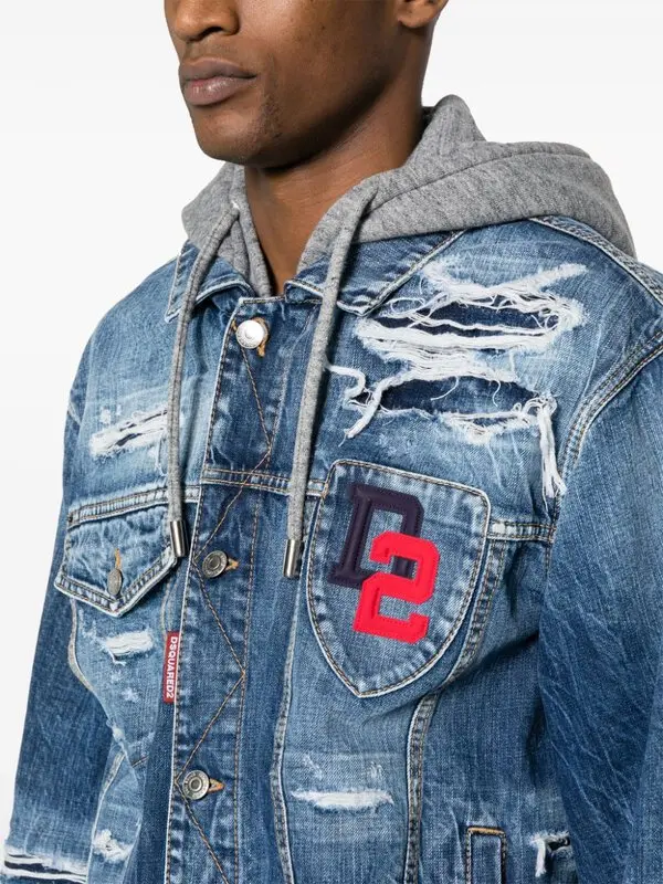 Dsquared2 Layered Denim Jacket