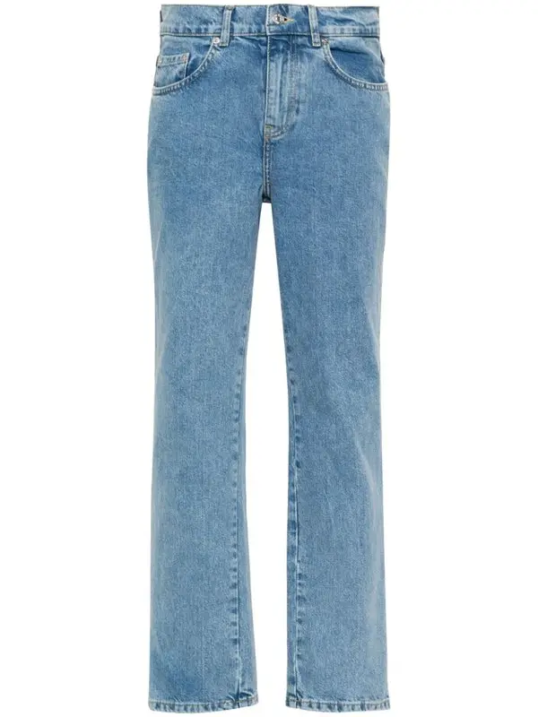 Moschino Mid-rise Straight-leg Jeans