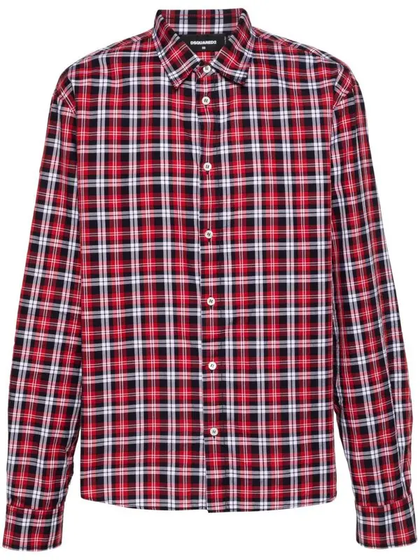 Dsquared2 Canadian Burbs Checked Shirt