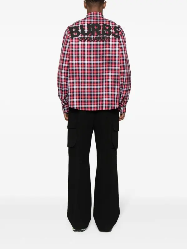 Dsquared2 Canadian Burbs Checked Shirt