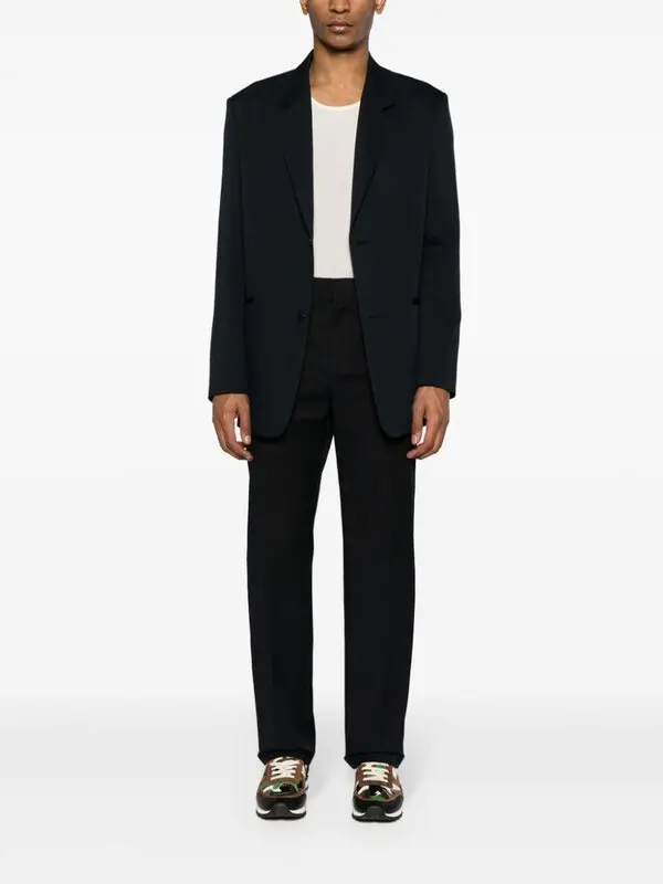 Valentino Garavani Rockstud Straight Trousers - Blue