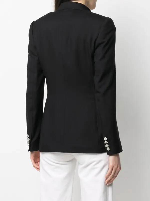 Ralph Lauren Double-breasted Cashmere Blazer - Black