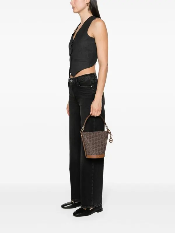 Michael Kors Townsend Monogram Bucket Bag