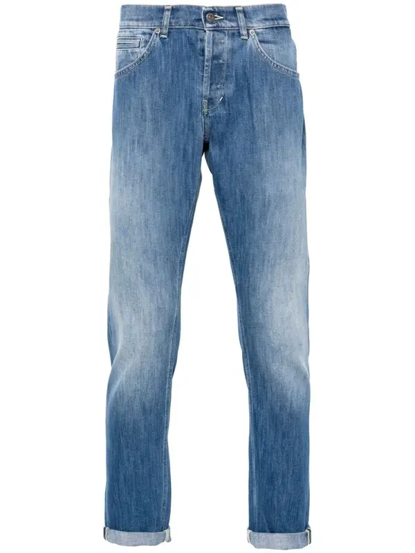 DONDUP George Mid-rise Skinny Jeans - Blue