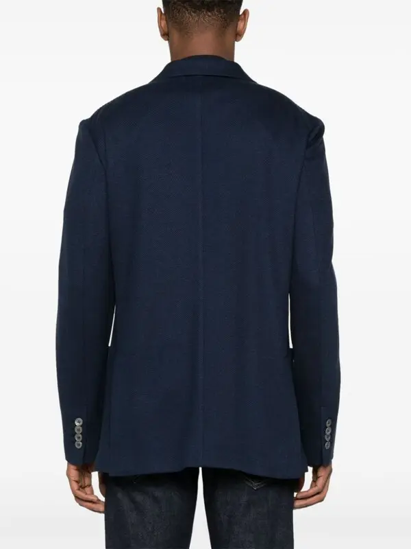 Brioni Silk-blend Knitted Blazer