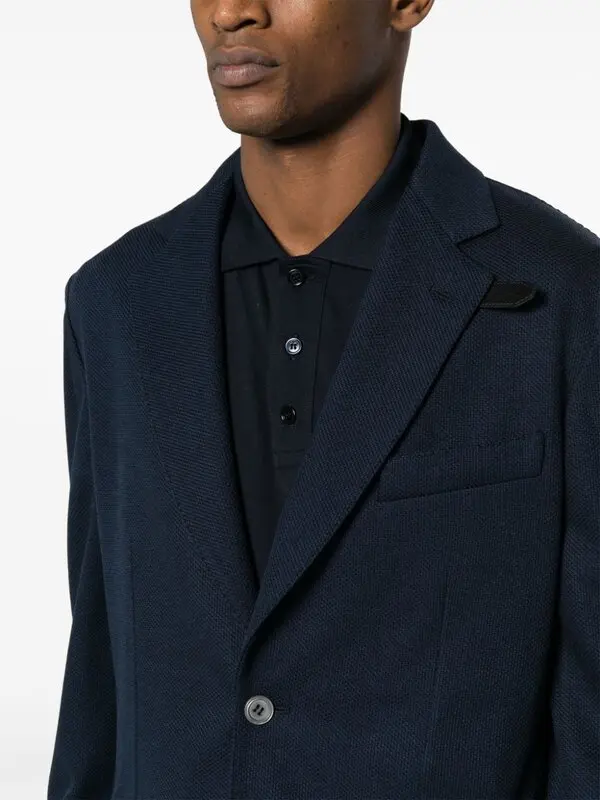 Brioni Silk-blend Knitted Blazer