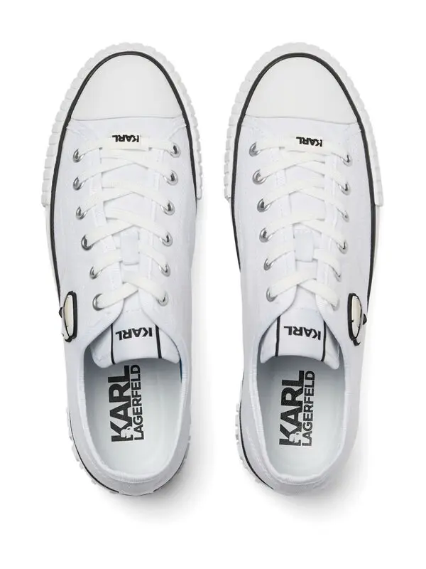 Karl Lagerfeld Ikon Kampus Max Sneakers - White