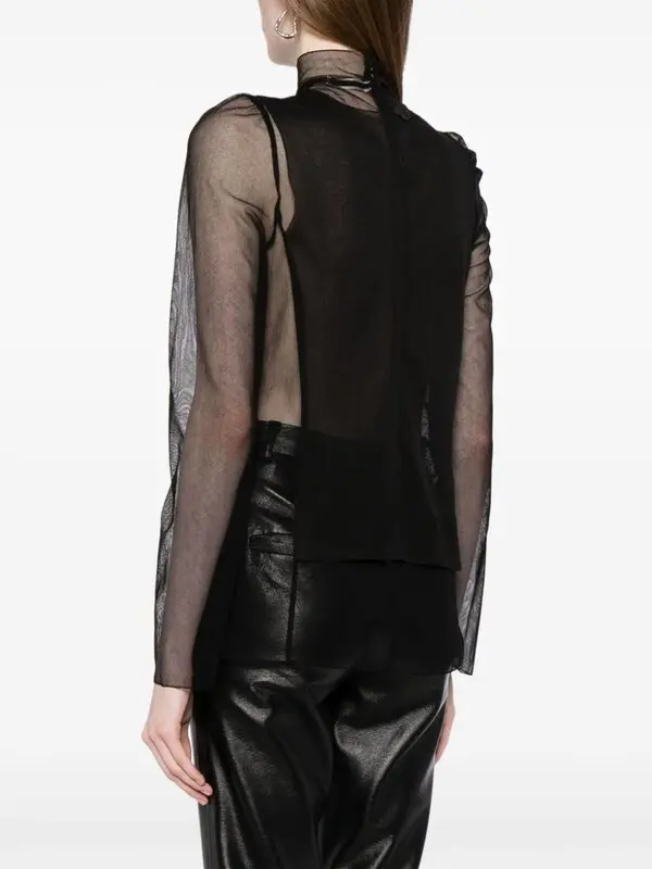 UNDERCOVERISM Layered High-neck Top