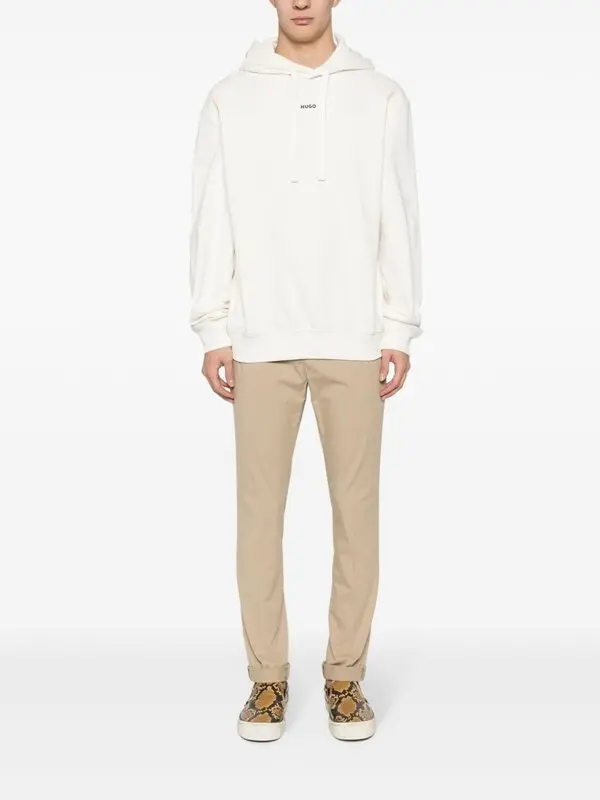 DONDUP Slim-fit Chino Trousers - Neutrals