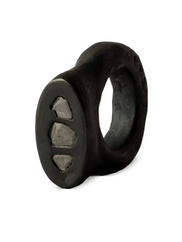 PARTS OF FOUR Roman Diamond-embellished Ring