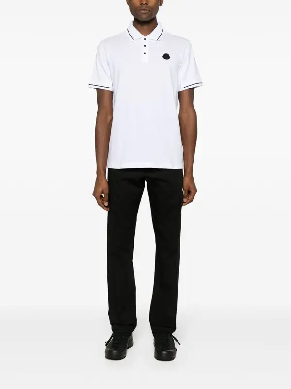 Moncler Straight-leg Cargo Trousers - Black