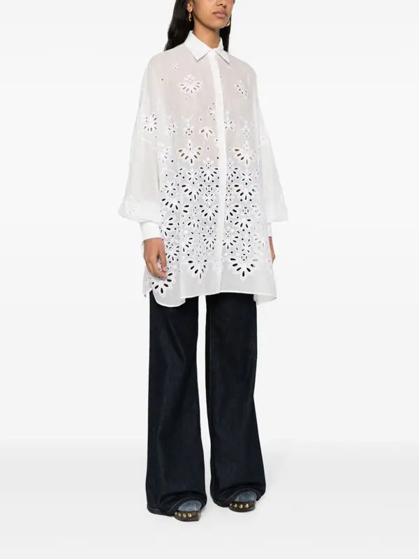 Ermanno Scervino Broderie Anglaise Shirt
