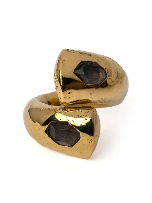 PARTS OF FOUR Big Twisted Druid Diamond Ring