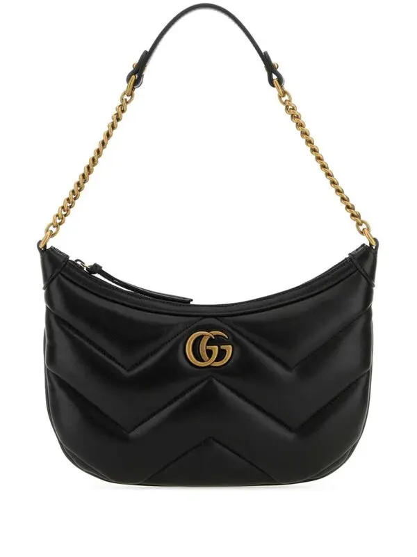 Gucci Small Marmont Shoulder Bag - Black